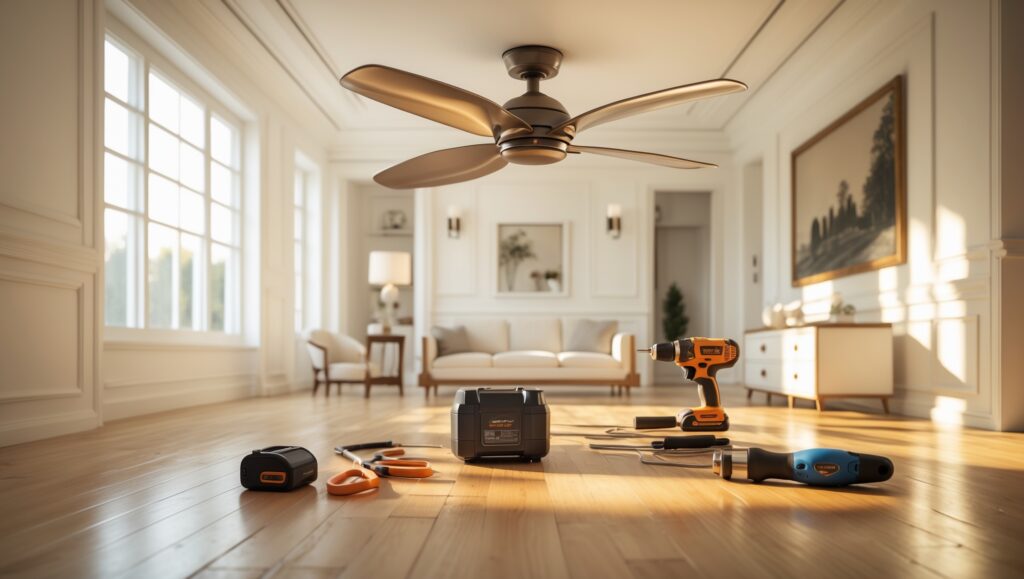 Ceiling Fan Installation: Tools, Wiring & Mistakes to Avoid