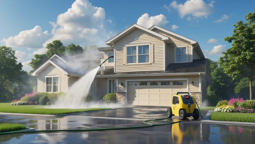 Home Exterior Power Washing: Techniques & Safety Guide